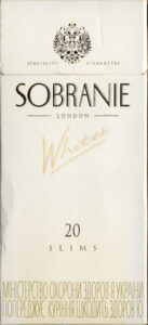Sobranie Super Slims Whites 100's - Cheap Carton Cigarettes