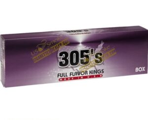 305's Full Flavor Kings - Cheap Carton Cigarettes