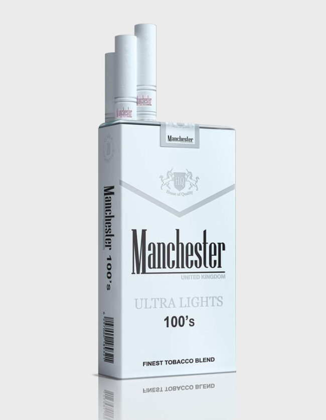 Manchester Ultra Lights 100’s - Cheap Carton Cigarettes