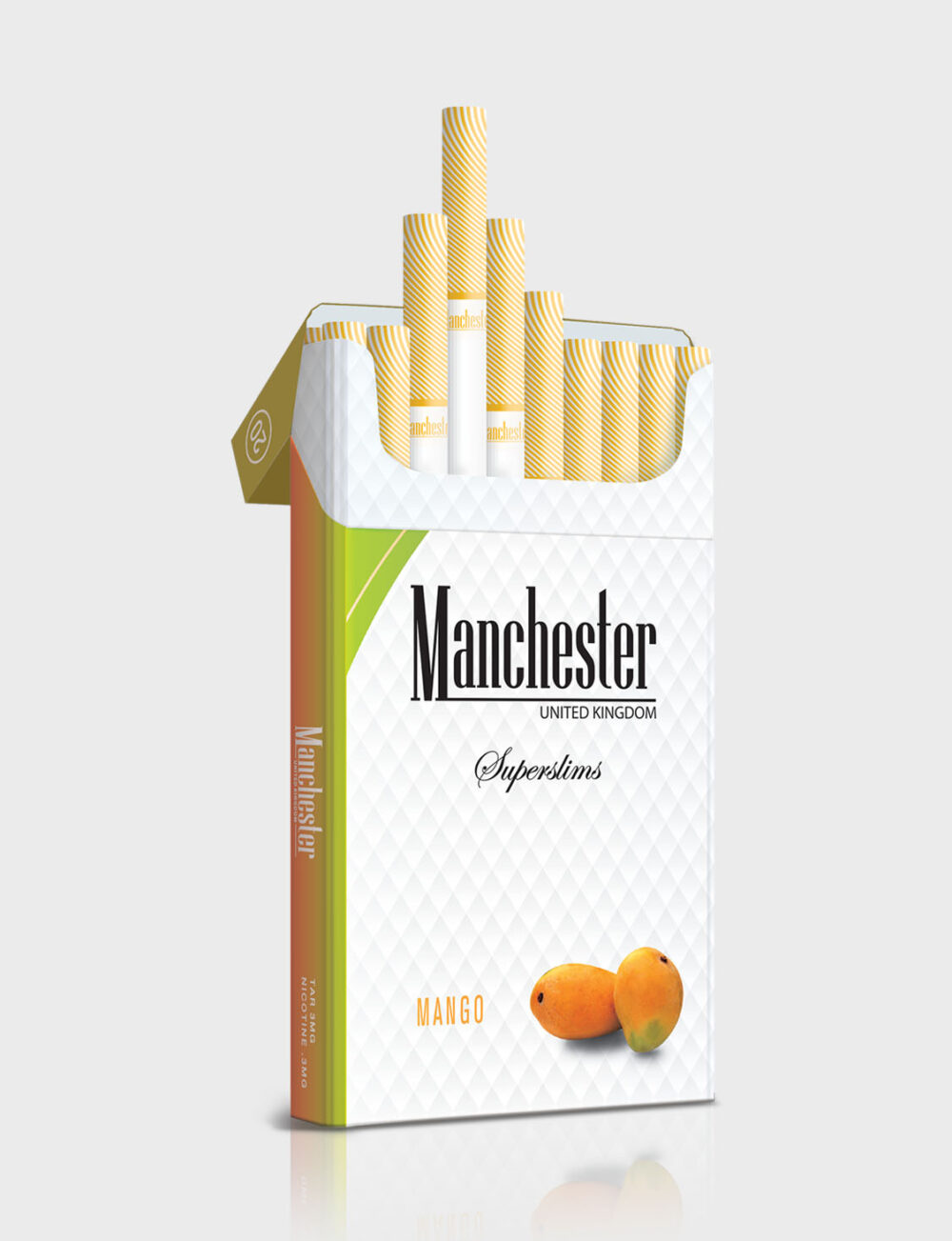 Manchester Superslims Mango - Cheap Carton Cigarettes